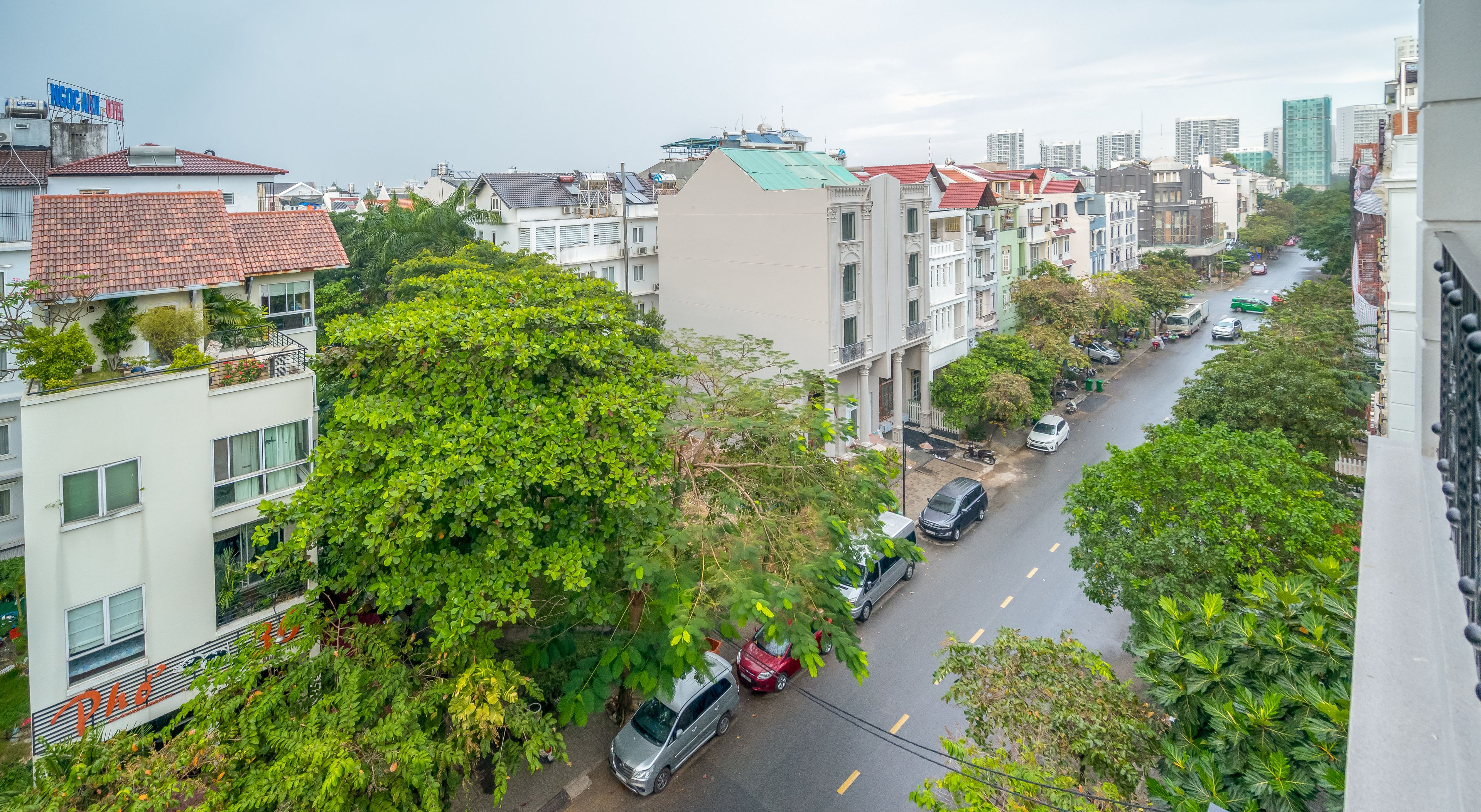 Vista para a rua
