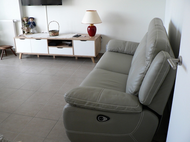 Comfortabel Appartement Met Wifi, Tv, Balkon, Parkeerplaats, 2 Slaapkamers, 1 Badkamer, 4 Personen, 57m2 - Auberville