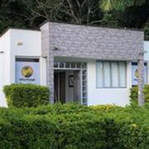 Entrada do alojamento