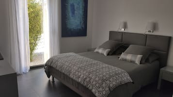Quarto Deluxe, 1 cama queen-size | 3 quartos, lençóis de algodão egípcio, roupa de alta qualidade
