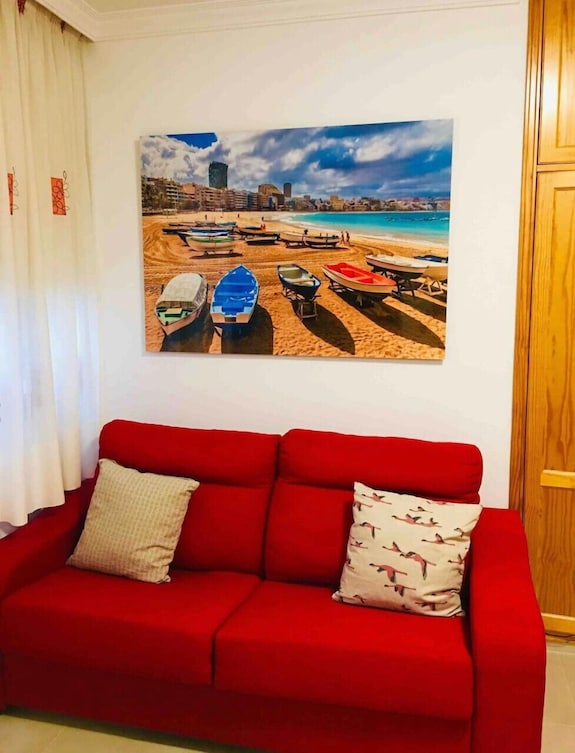 Las Canteras Studio De Plage 1br 1bth Wifi - Meilleure Position De La Plage - Îles Canaries