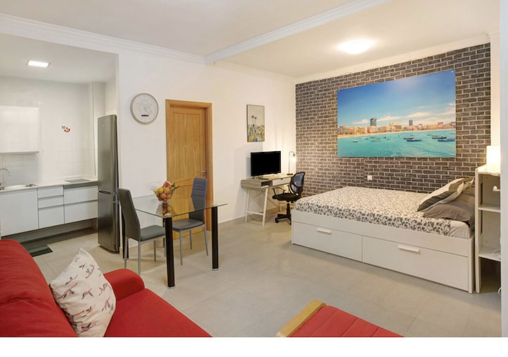 Las Canteras Beach Studio Apartment 1br 1bth Wifi - Best Position Of The Beach - Canary Islands