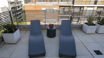 Apartamento Deluxe | Terraço/pátio interior