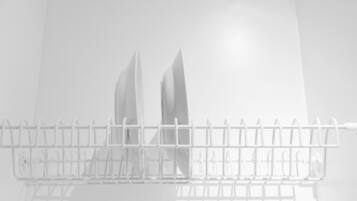 Quarto | Kitchenette privada | Um frigorífico, uma placa de cozinha, uma panela elétrica de arroz