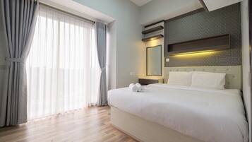 Quarto | Secretária, Wi-fi grátis, roupa de cama fornecida