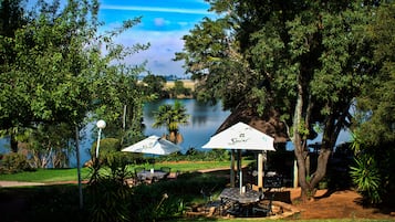 Vista para o jardim