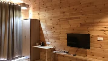 Quarto superior | Camas com colchões de espuma com sistema de memória, escrivaninha