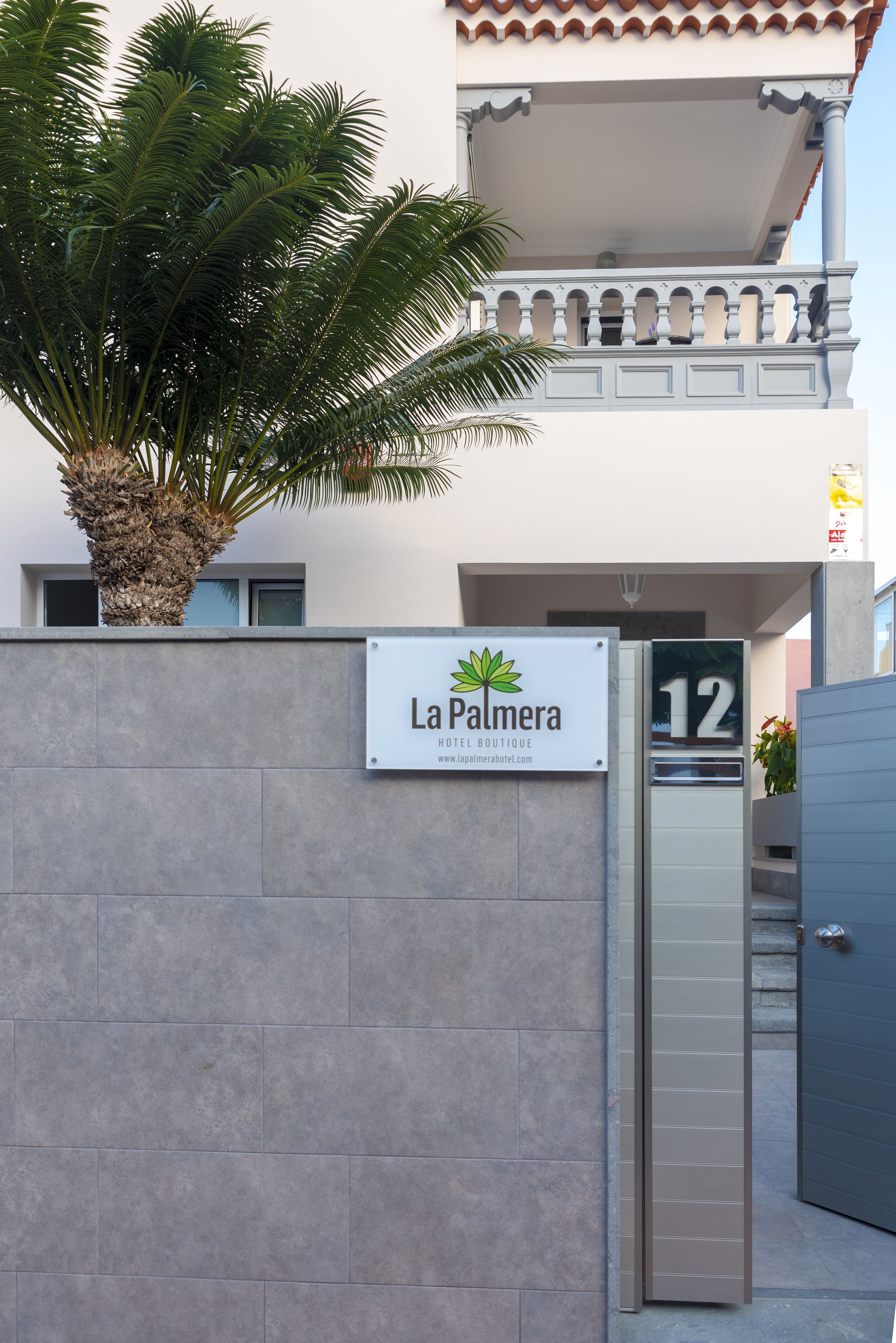 Entrada do alojamento