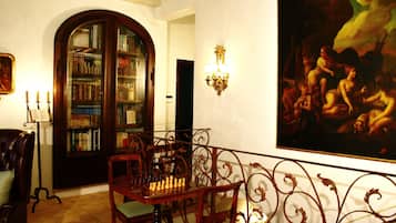 Sala de estar do lobby