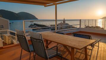 Apartamento, vista para o mar | Terraço/pátio interior