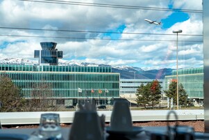 Terraço no piso superior