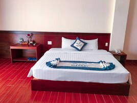 Suite Presidencial, 1 cama king-size e sofá-cama, varanda, Vista para a cidade | Lençóis de algodão egípcio, roupa de alta qualidade