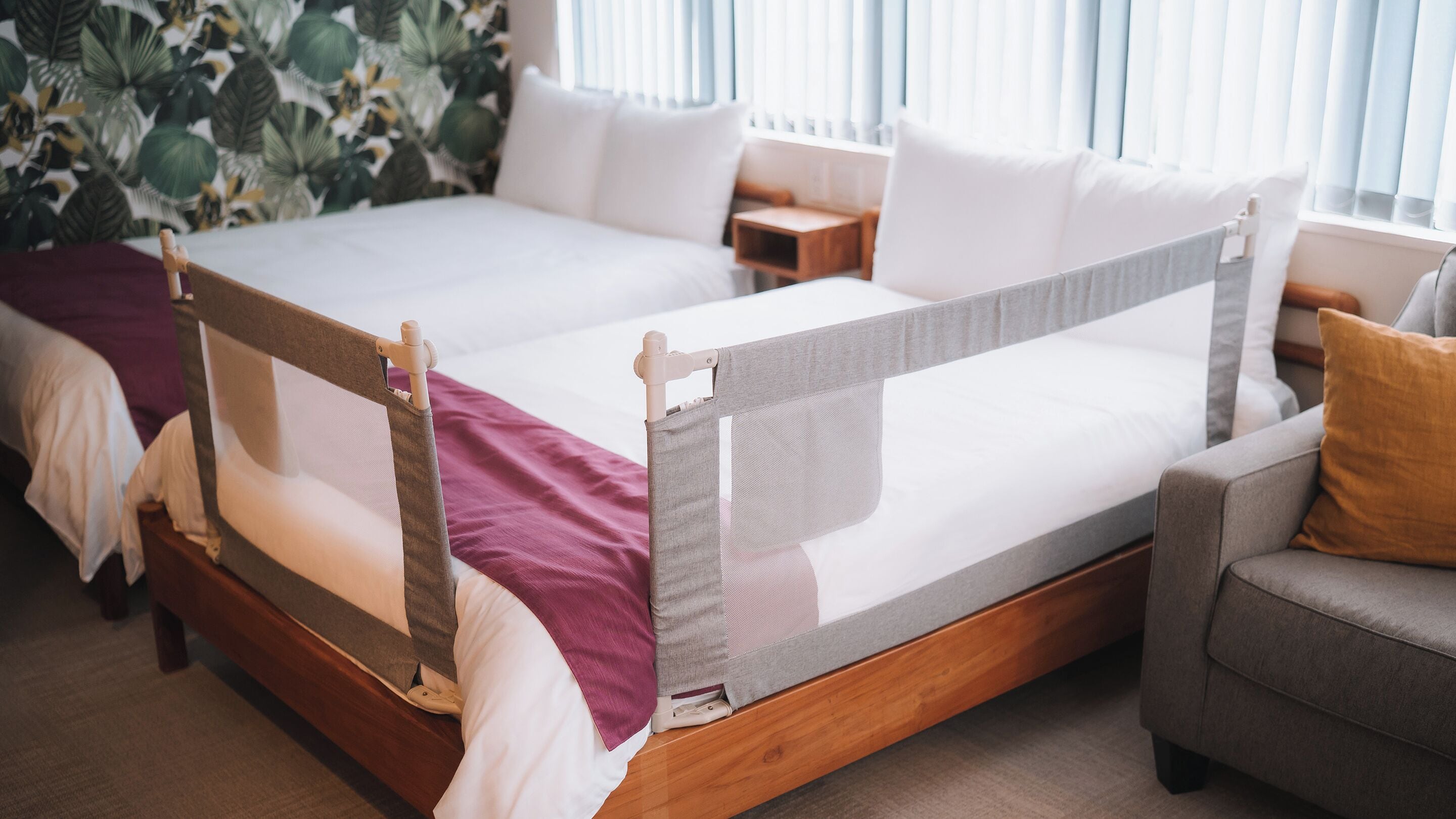 3 quartos, roupas de cama antialérgicas
