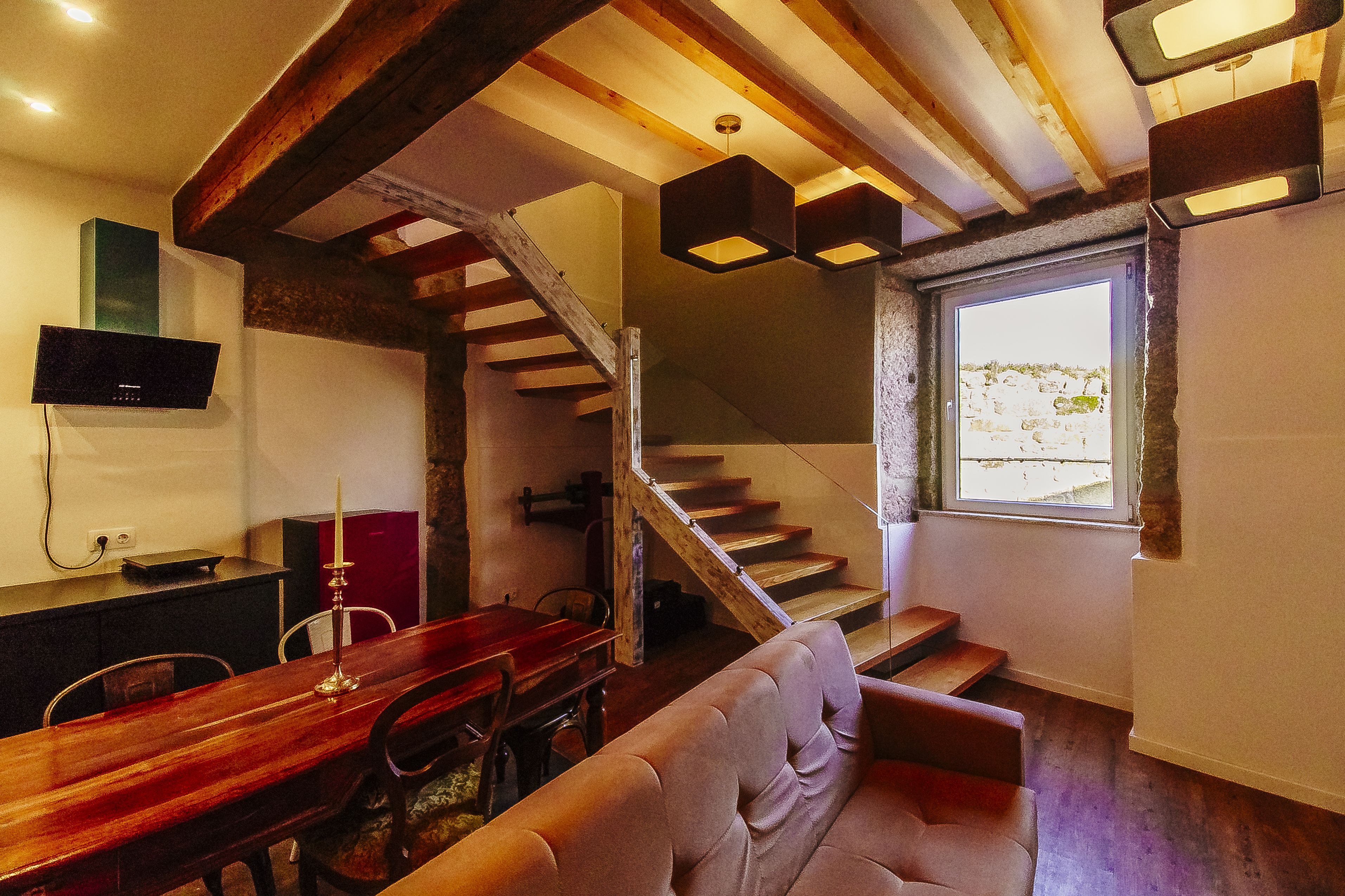Apartamento Deluxe (Mercador) | Sala de estar | Smart TV, Netflix 