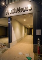 Entrada do alojamento