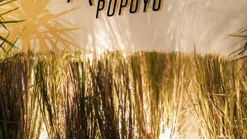 Entrada do alojamento