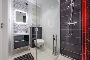 Apartamento (14 ul. Rybacka 11 D) | Banheiro | Secador de cabelo, toalhas de banho