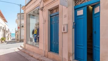 Entrada do alojamento