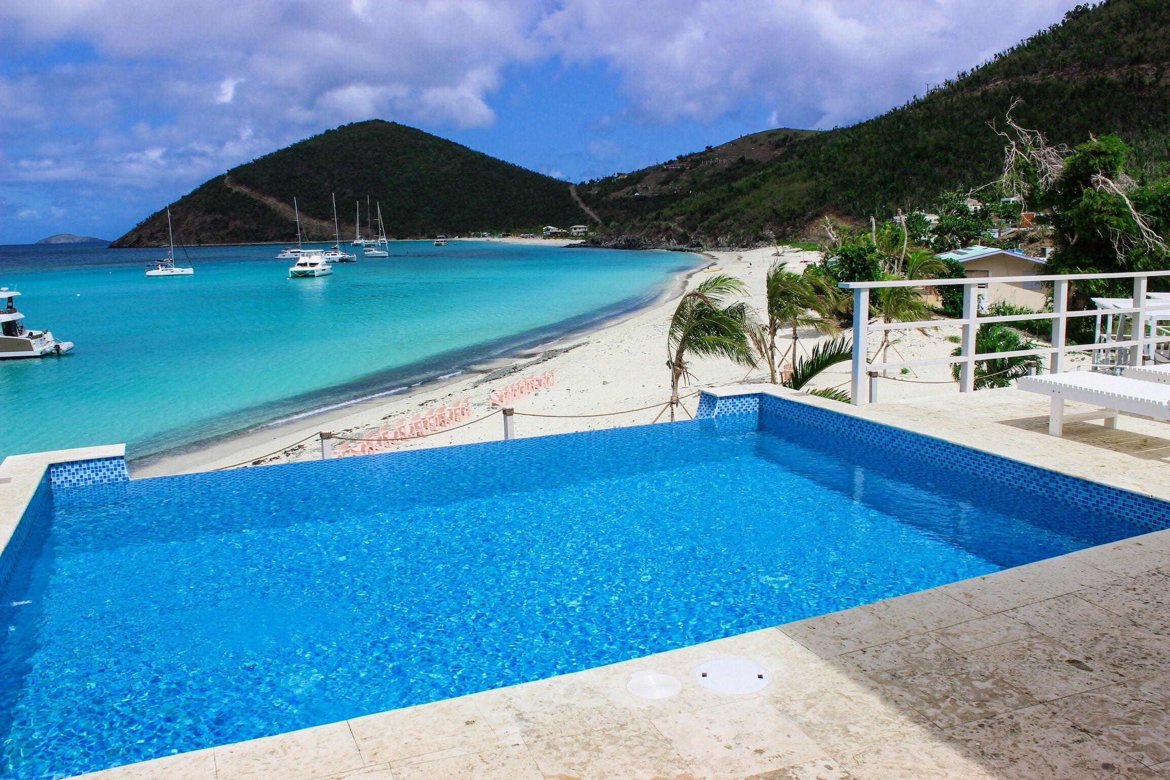 Pink House Villas - Beautiful Oceanfront House - Jost Van Dyke | Vrbo
