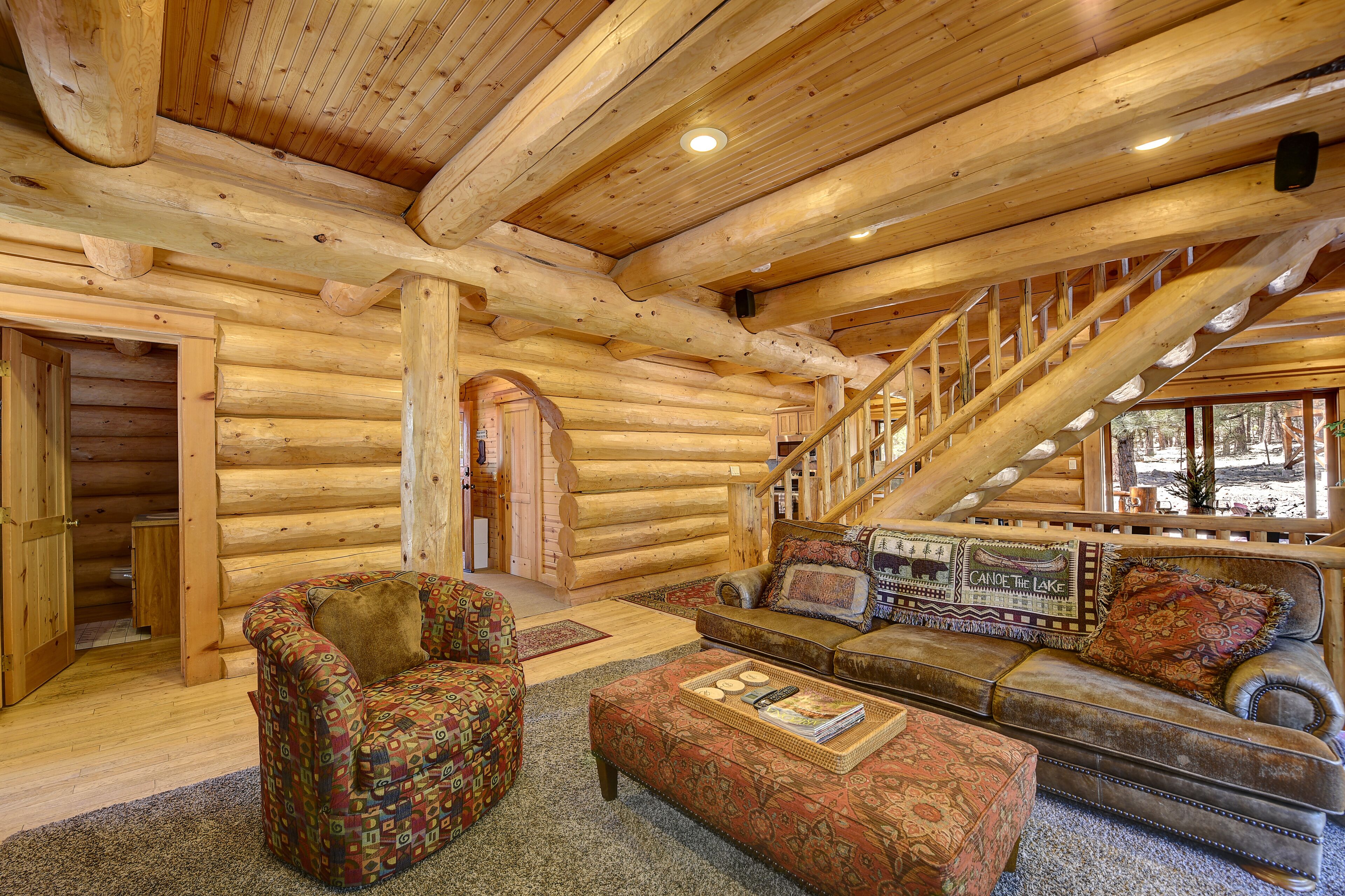 Luxury Log Cabin With Mountain Views On 2.5 Acres - Flagstaff, AZ