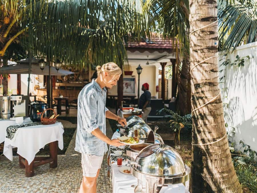 Terrenos do alojamento