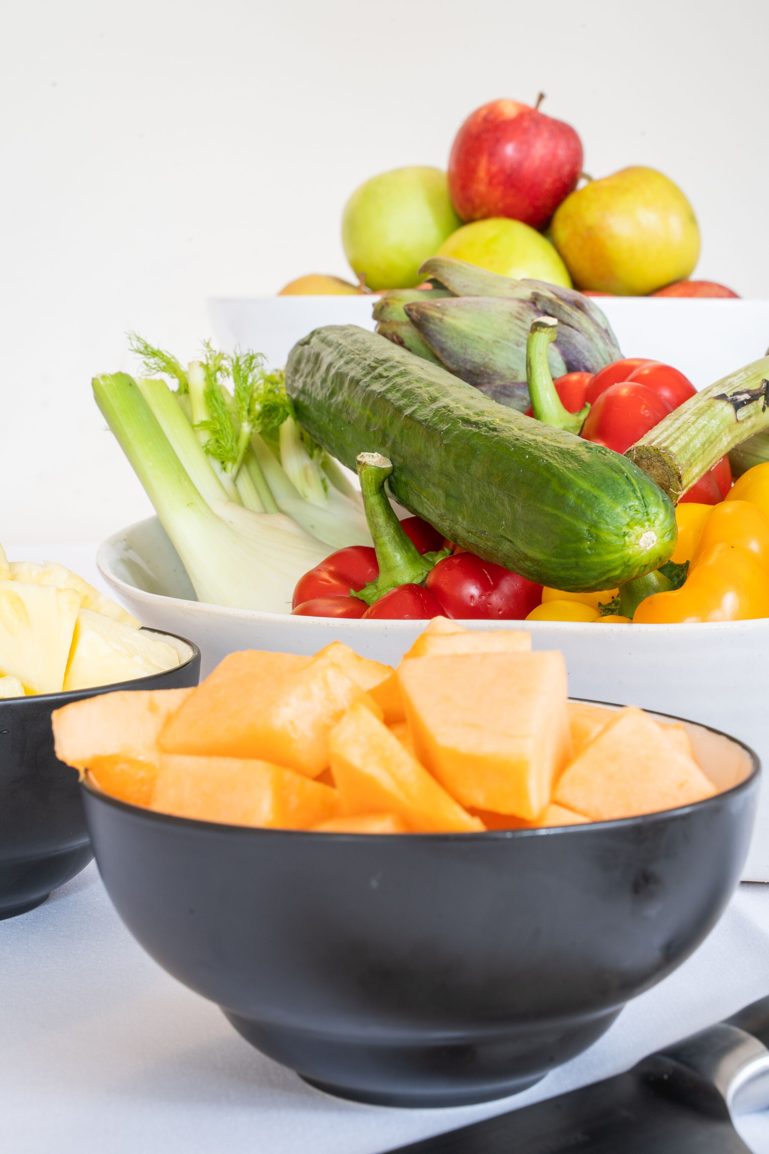 Café da manhã com buffet todos os dias mediante uma taxa