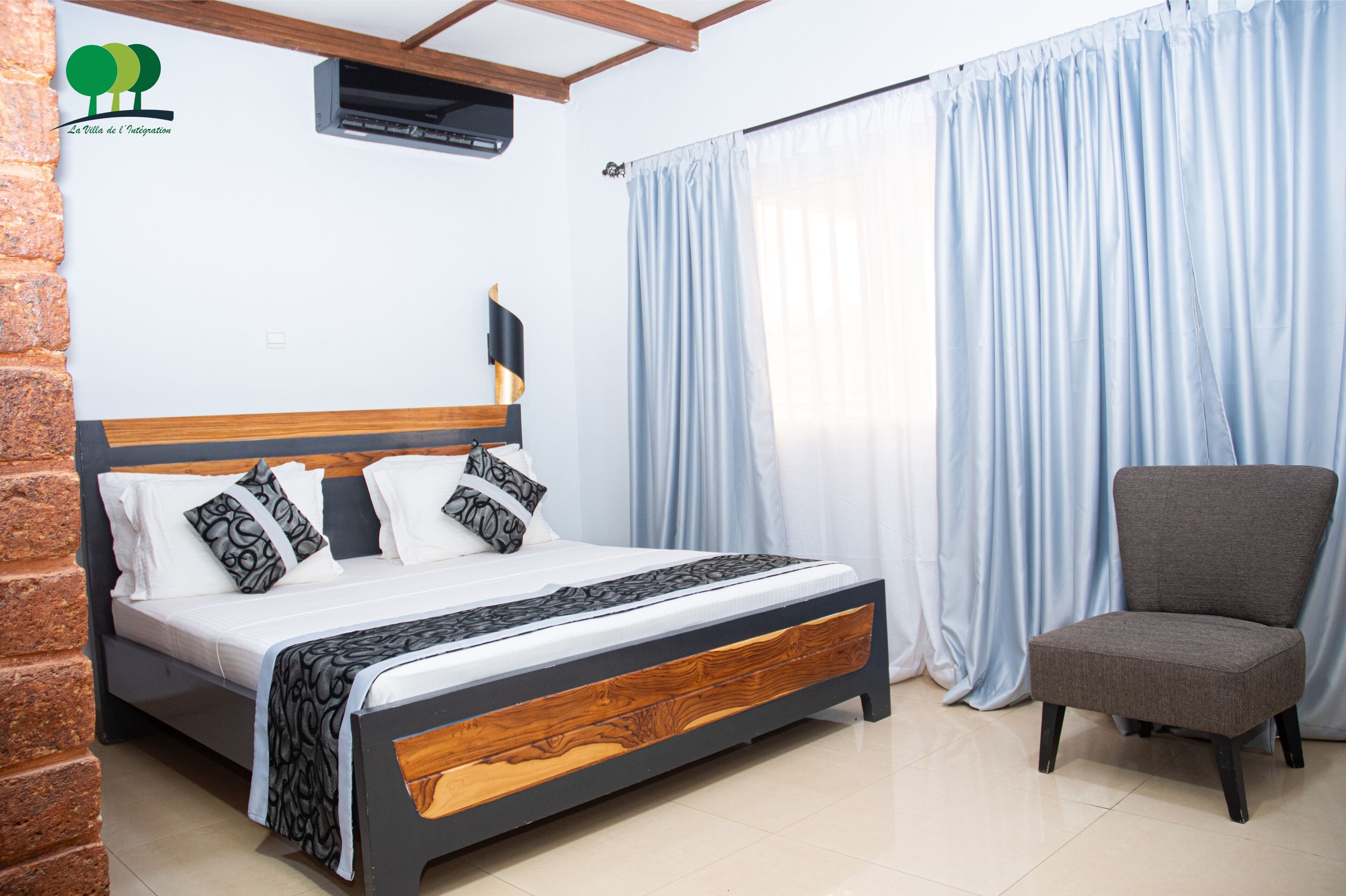 Quarto Duplo Standard | Lençóis de algodão egípcio, roupa de alta qualidade 