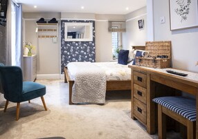 Quarto Duplo Deluxe, casa de banho privativa