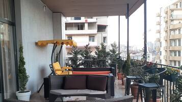 Quarto casal superior | Terraço/pátio