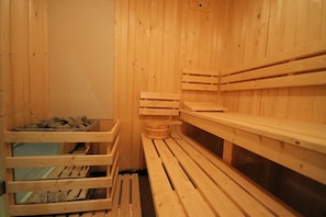 Sauna, banho turco, massagens