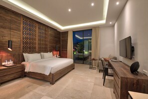 Quarto Duplo Deluxe, não fumadores, vista para o parque | Minibar, cofre no quarto, quartos insonorizados, ferro/tábua de engomar 