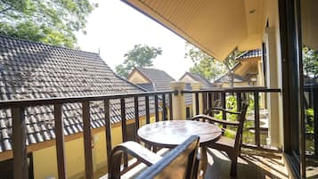 Quarto Duplo ou Twin, vista para o jardim (Resort) | Terraço/pátio interior