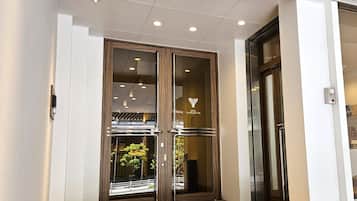 Entrada do alojamento