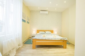 Apartamento | 1 quarto, secretária, secretária adequada para computadores portáteis 