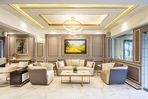 Sala de estar do lobby