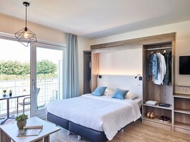 Accessible studio | 2p | Cortinas/cortinados opacos, quartos insonorizados 