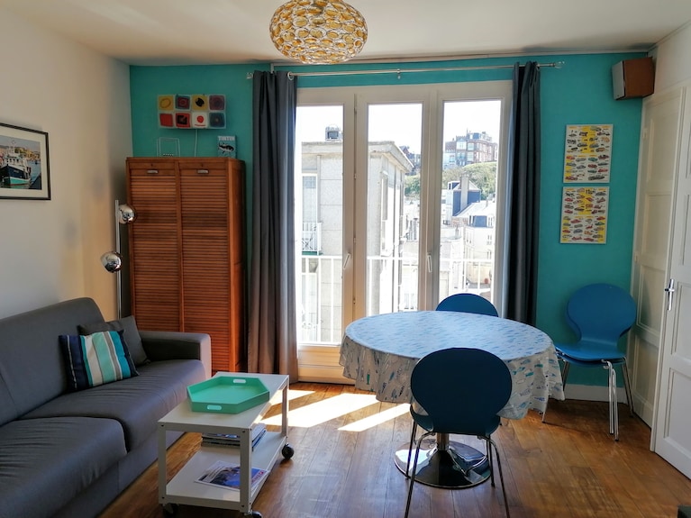 Appartement 40 M2, Zeer Comfortabel, Op Het Zuiden, Le Tréport, Volledig Centrum En Strand - Le Tréport