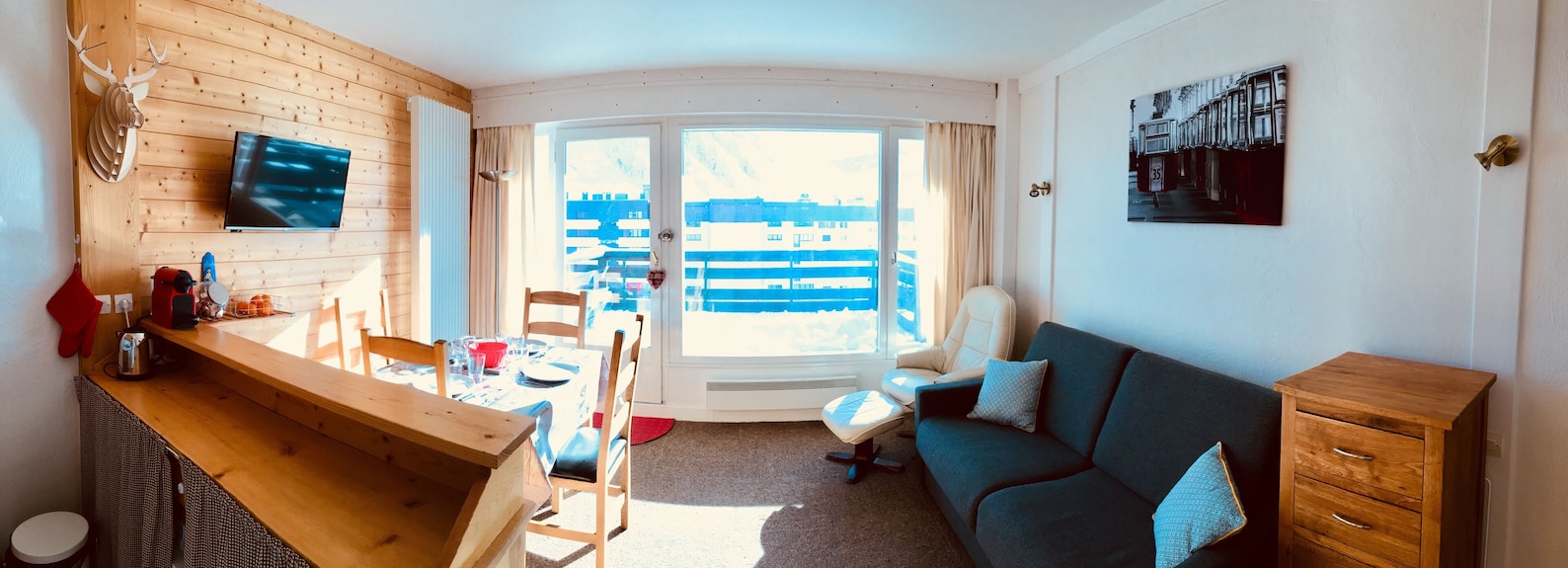 Tignes The Lake On Skis 4 Pers Bec Rouge Large Terrace - Tignes