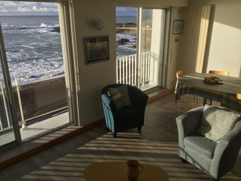 Appart.4 - 5 Personnes Quiberon Très Belle Vue Mer - Plage de Quiberon