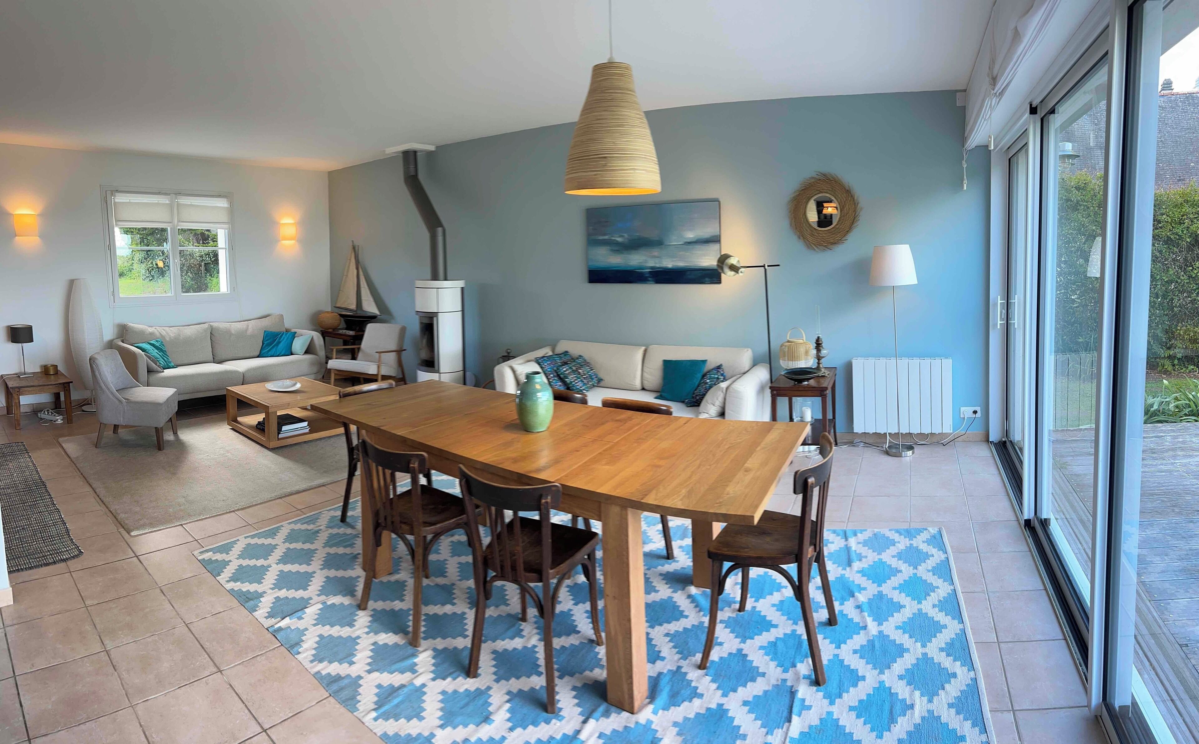 Maison Avec Vue Exceptionnelle Sur Le "Golfe Du Morbihan", Calme Et Confortable - Locmariaquer