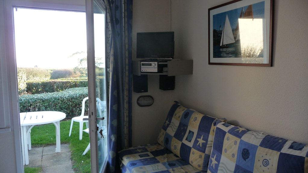 Appt 2 Pièces 4 Pers, Rez Jardin,superbe Vue Mer,à150m De La Plage - Plage de Locmariaquer