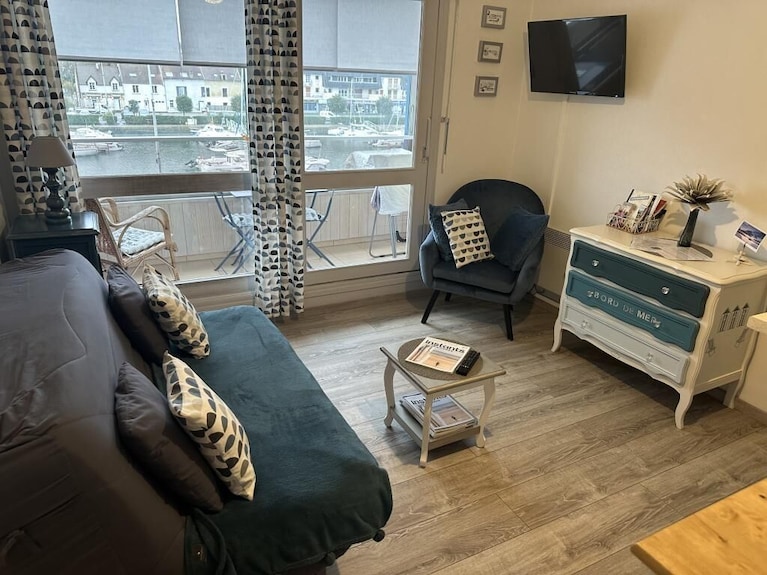 Charmante Studio Met Uitzicht Op De Haven - Courseulles-sur-Mer