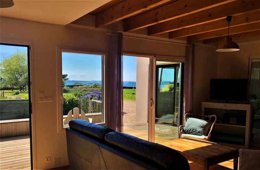 Schitterend Zeezicht Privé Binnenzwembad 29 ° Strand 300 M Lopen - Plougasnou