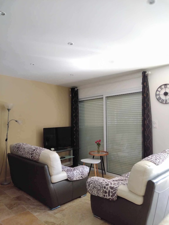 Maison Piscine Privée Chauffée à 100 M Plage Sable - Sainte-Maxime