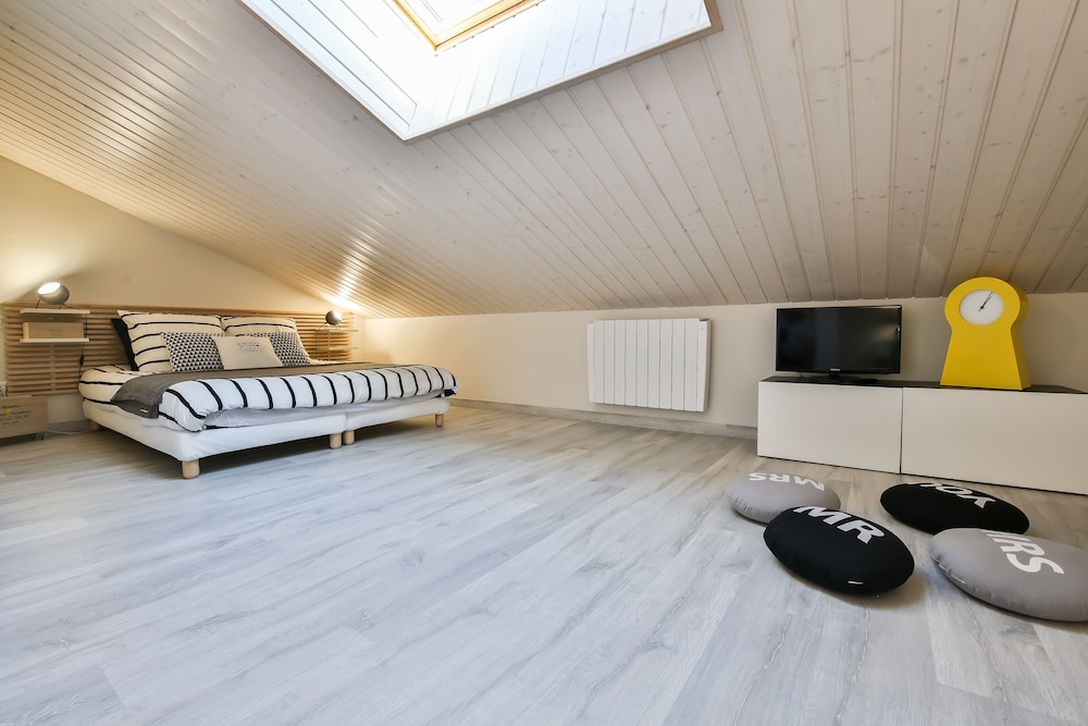 Bord De Mer:villa (Penthouse Duplex) Piscine Intérieure&spa Privés, Vue Mer 180° - Saint-Hilaire-de-Riez