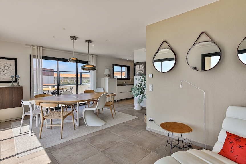 Bord De Mer:villa (Penthouse Duplex) Piscine Intérieure&spa Privés, Vue Mer 180° - Saint-Hilaire-de-Riez