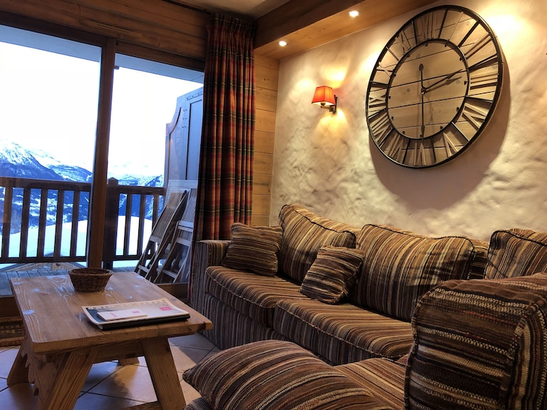 Luxueux Appartement , Ski Aux Pieds , Grande Terasse Sud Avec Vue Magnifique - Séez