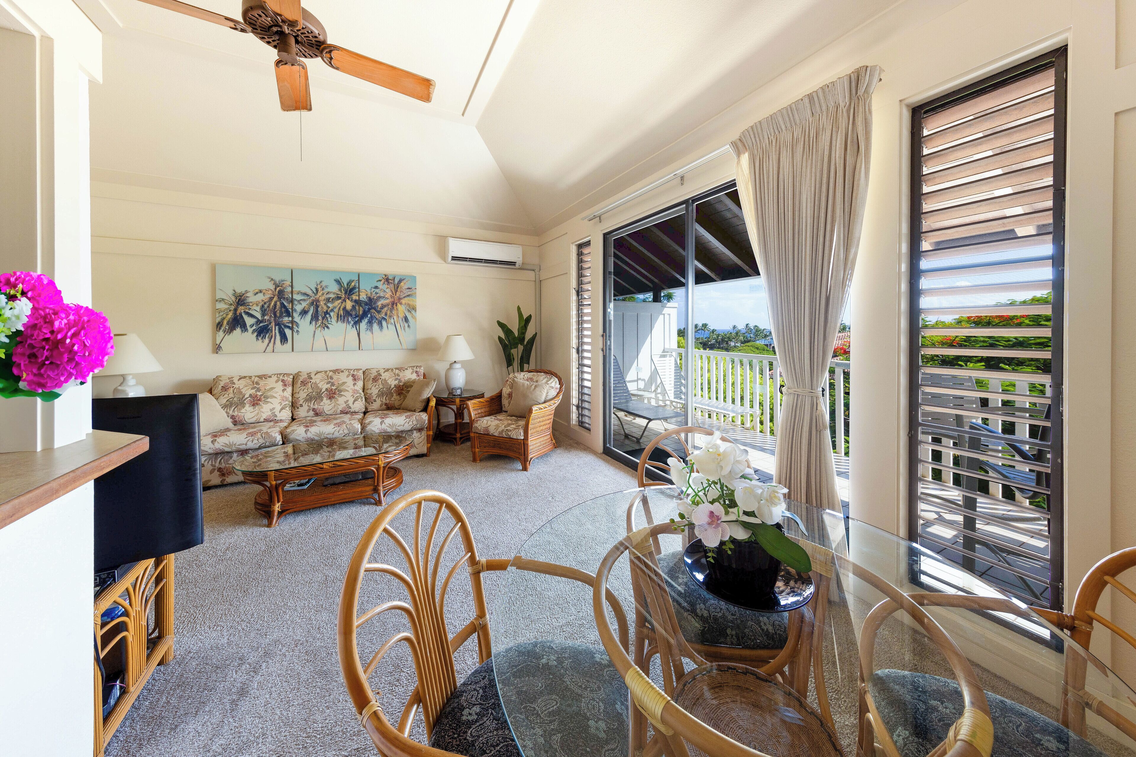 Kiahuna Plantation Partial Oceanview,top Floor,4 Min Walk To Beach, Pool,gym,+ac - Kauai, HI