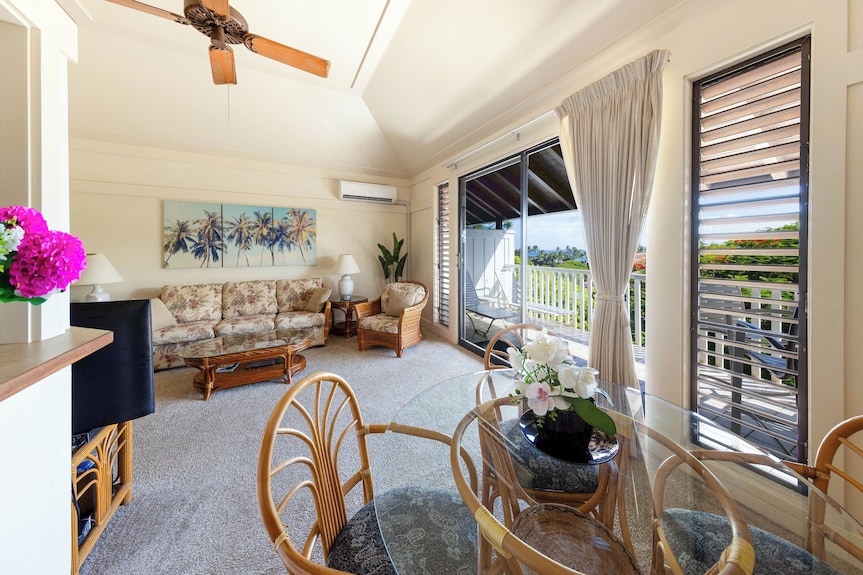 Kiahuna Plantation Vista Parcial Al Mar, Planta Superior, 4 Minutos A Pie De Playa + Gimnasio + Piscina - Kauai, HI