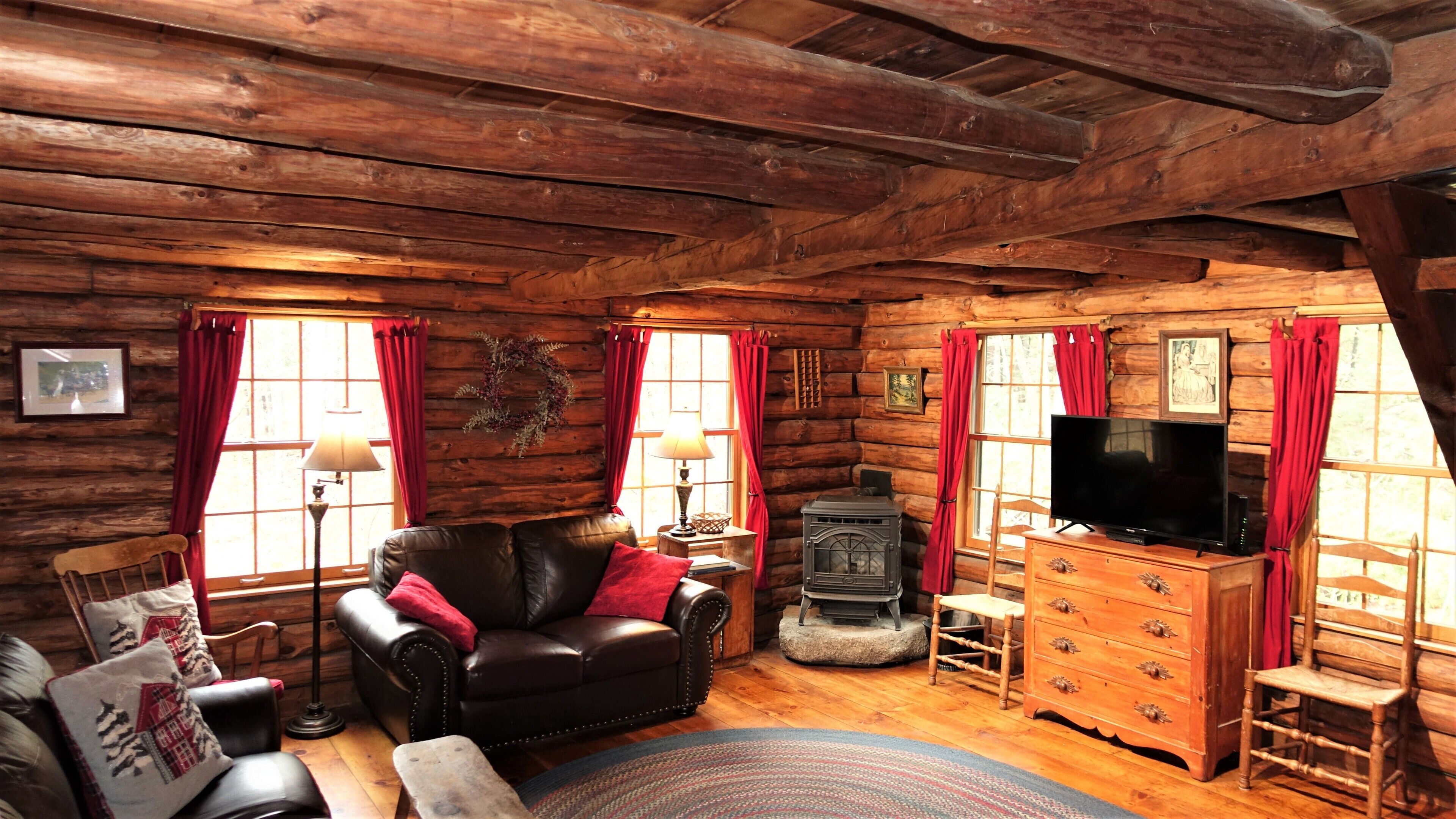 Romantic Log Cabin In Jackson Nh - Jackson, NH